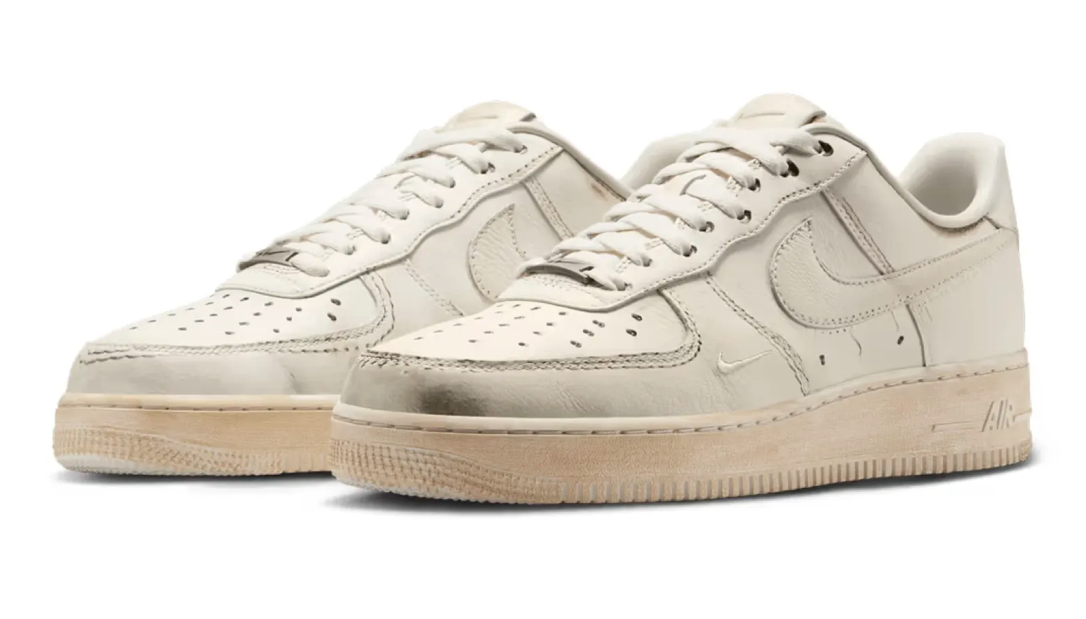Nike Air Force 1 Low ‘Dirty Triple White’ Is the Cleanest Dirty Sneake ...